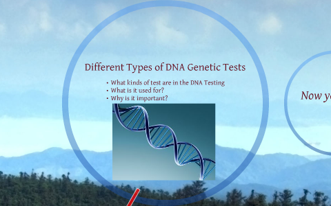 Different Types of DNA Genetic Testing by jeremy estudillo on Prezi