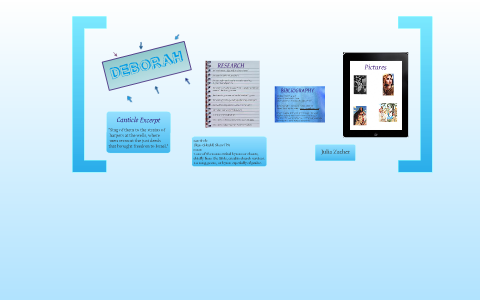Deborah by Julia Zacher on Prezi