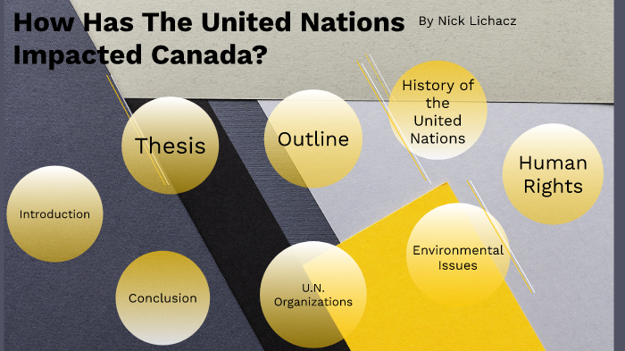 How the U.N. impacted Canada by Nick Lichacz on Prezi