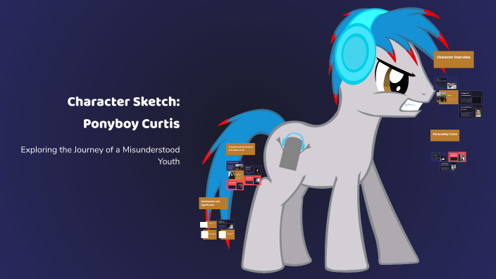 Character Sketch: Ponyboy Curtis by ENDA O'SULLIVAN on Prezi