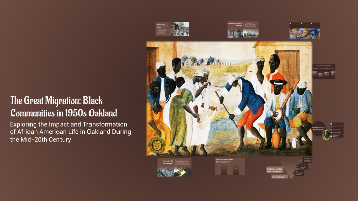 The Great Migration: Black Communities in 1950s Oakland by Paisly ...