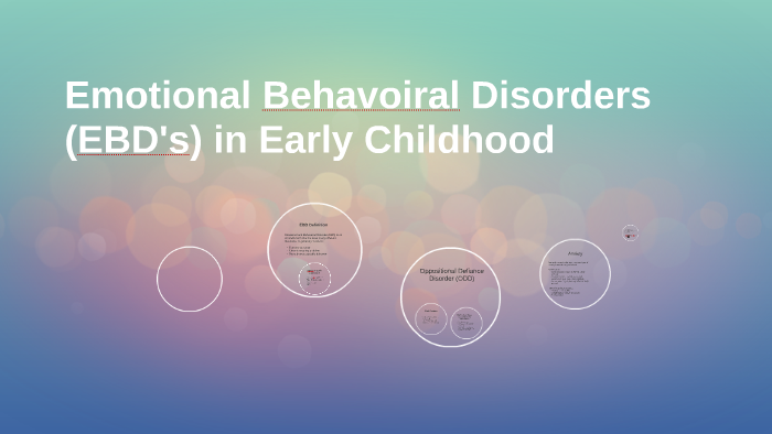 Emotional and Behavioral Disorder (EBD) is an umbrella term by Jennifer ...