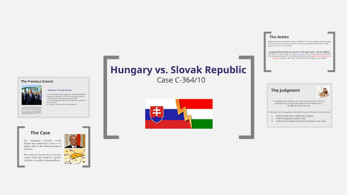 Hungary v. Slovak Republic Case by Alana Hartmann on Prezi