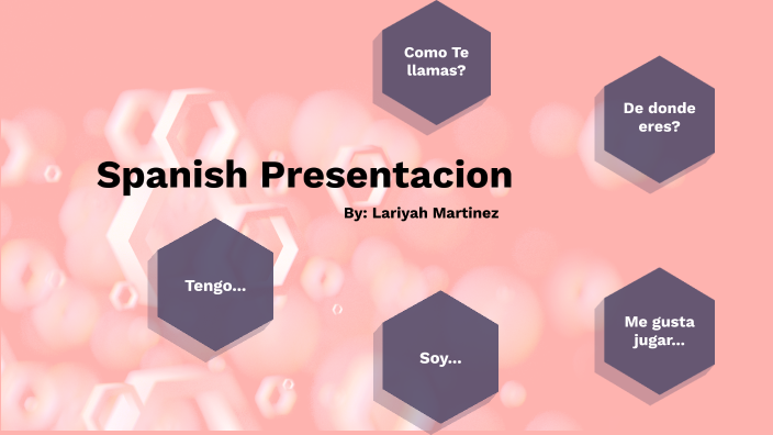 Spanish Presentation by Lariyah Martinez on Prezi