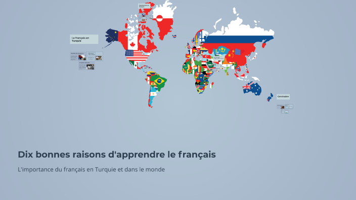 Dix bonnes raisons d'apprendre le français by Kazim Milli on Prezi