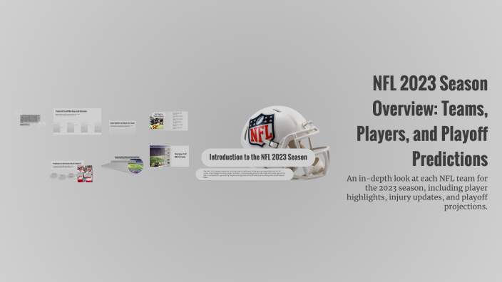 NFL 2023 Season Overview: Teams, Players, and Playoff Predictions by ...