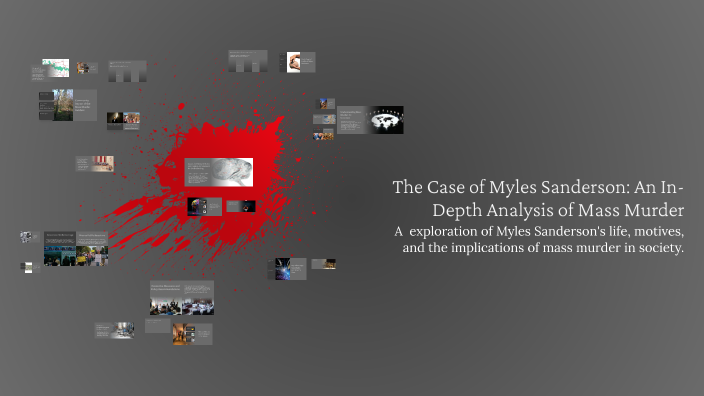 The Case of Myles Sanderson: An In-Depth Analysis of Mass Murder by ...