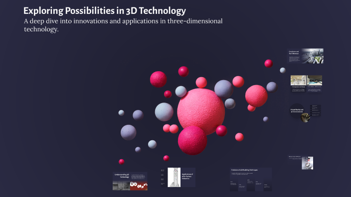 Exploring Possibilities in 3D Technology by Rodrigo Ribeiro on Prezi