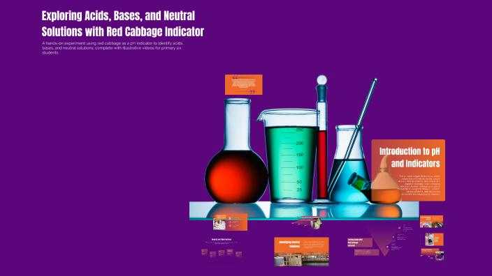 Exploring Acids, Bases, and Neutral Solutions with Red Cabbage ...