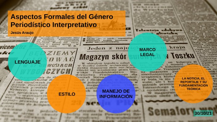 Aspectos Formales del Género Periodístico Interpretativo by Jesus ...