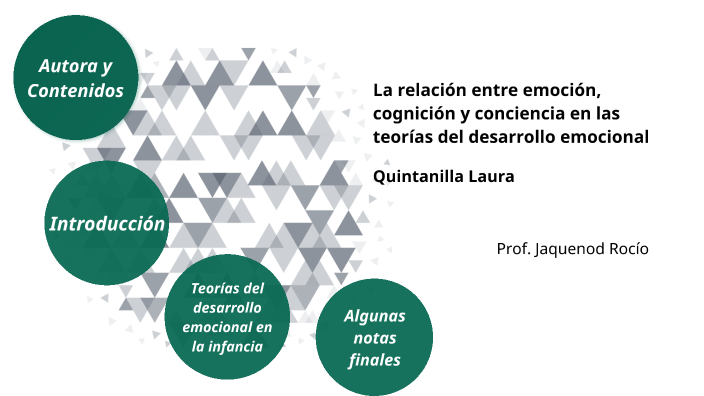 Relación Entre Emoción Y Cognición By Rocío J On Prezi