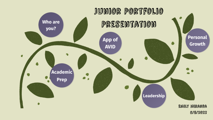 AVID Portfolio Presentation by emily miranda on Prezi