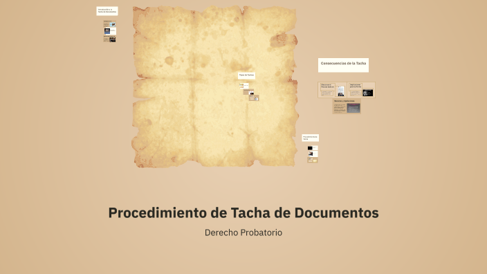 Procedimiento de Tacha de Documentos by Ariangel Vielma on Prezi