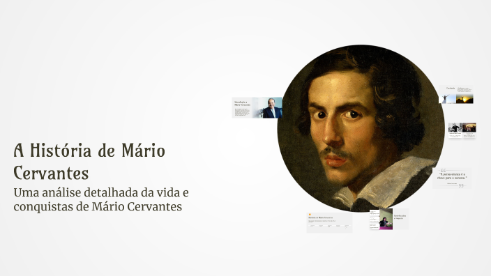 A História de Mário Cervantes by Kauan Olszeski on Prezi