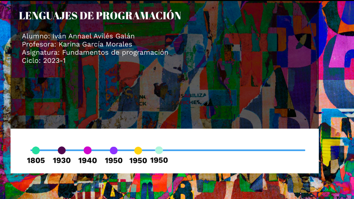 Historia de los lenguajes de programación. by Iván Annael Avilés Galán ...