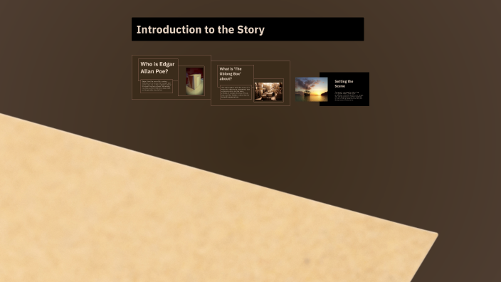 Edgar Allan Poe's 'The Oblong Box' by A Normal Presenter on Prezi