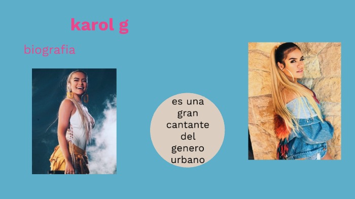 biografia de karol g by dayana hernandez on Prezi