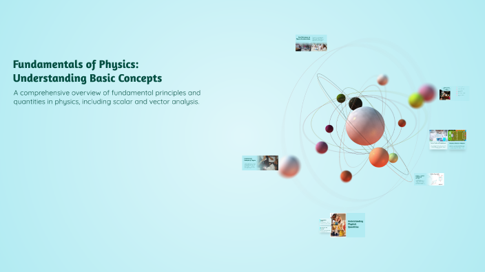 Fundamentals of Physics: Understanding Basic Concepts by Khadija Afzal ...