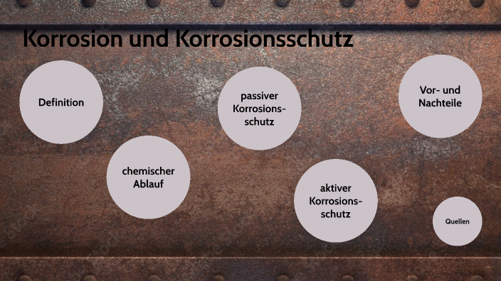 Korrosion und Korrosionsschutz by Maya Asche on Prezi