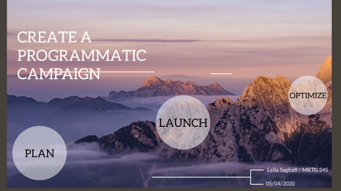 How to Set Up a Programmatic Campaign by Leo S on Prezi
