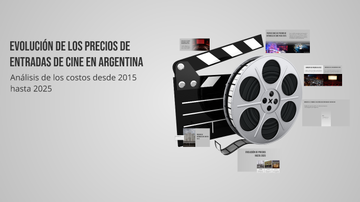 Evolución de los Precios de Entradas de Cine en Argentina by alex diaz ...