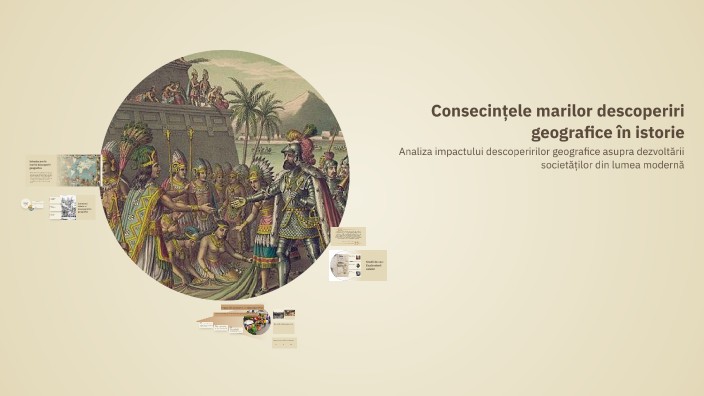 Consecințele marilor descoperiri geografice în istorie by Ecaterina ...