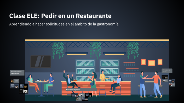 Clase ELE: Pedir en un Restaurante by Val BM on Prezi