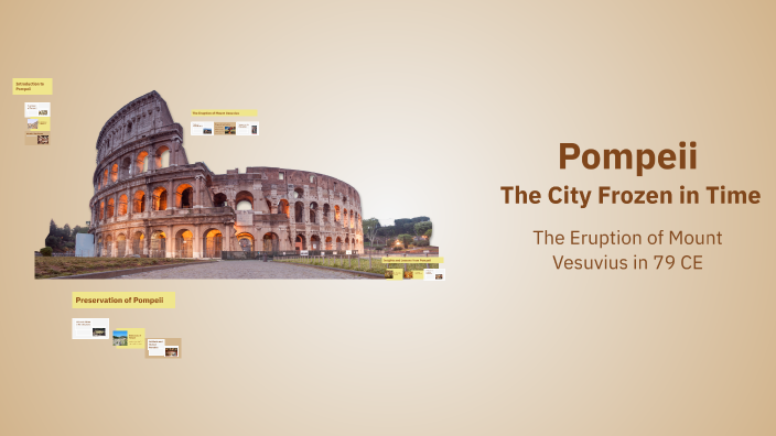 Pompeii - The City Frozen in Time by Emma Bullock on Prezi
