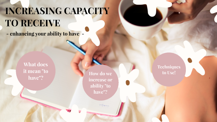 Increasing capacity to receive by Jess Richardson on Prezi