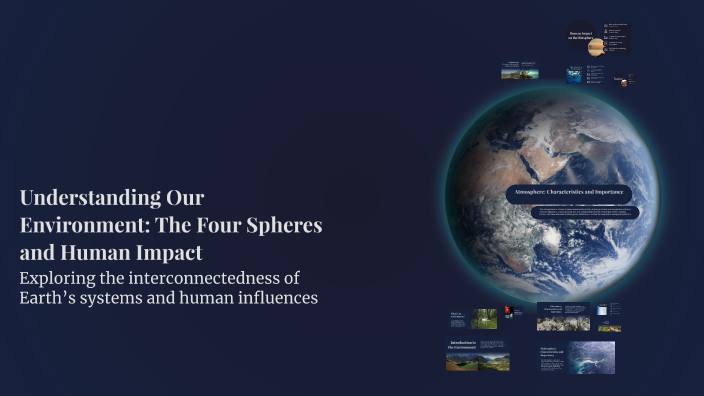 Understanding Our Environment: The Four Spheres and Human Impact by ...