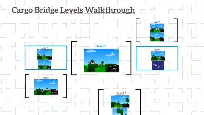 Cargo Bridge Levels Walkthrough by Joseph Camarda on Prezi