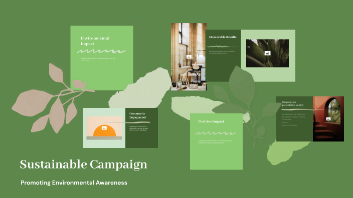 Sustainable Campaign by Strategy Team on Prezi