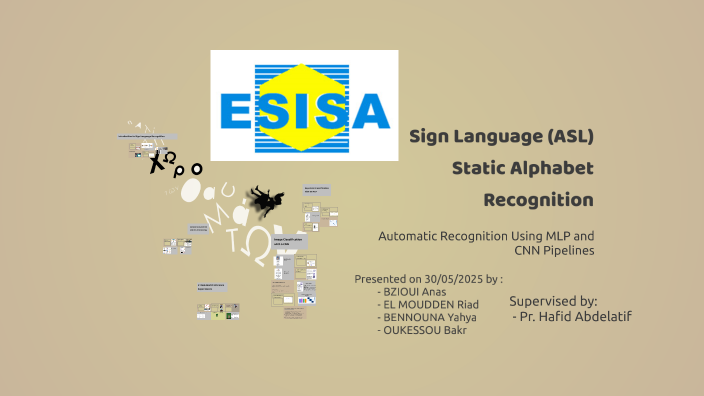 Sign Language (ASL) Static Alphabet Recognition by Riad El Moudden on Prezi