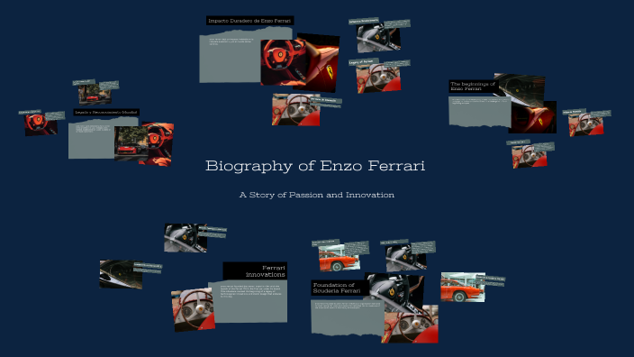 Biography of Enzo Ferrari by Jhon Angel Lemos Quintero on Prezi