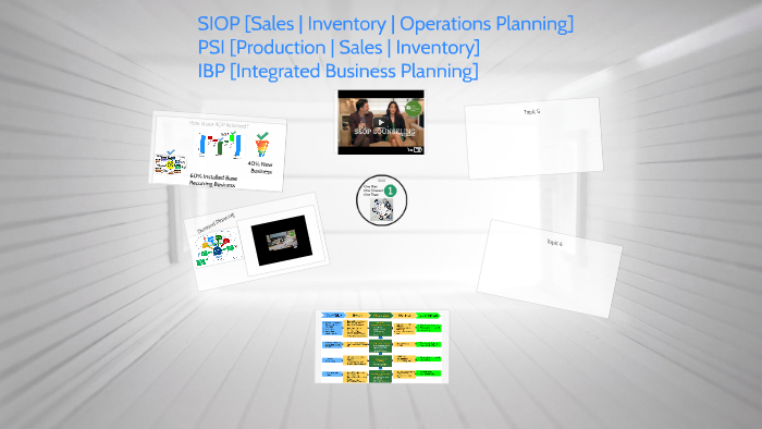 SIOP [Sales | Inventory | Operations Planning] by Thomas Hill on Prezi