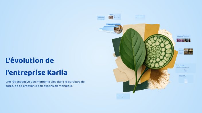 L'évolution de l'entreprise Karlia by cilyana aballeche on Prezi