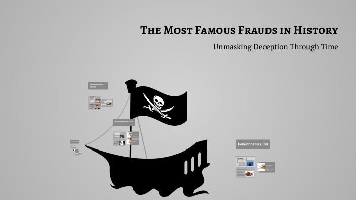 The Most Famous Frauds in History by Matej Bily on Prezi