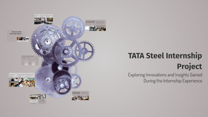 TATA Steel Internship Project by Prembabu on Prezi