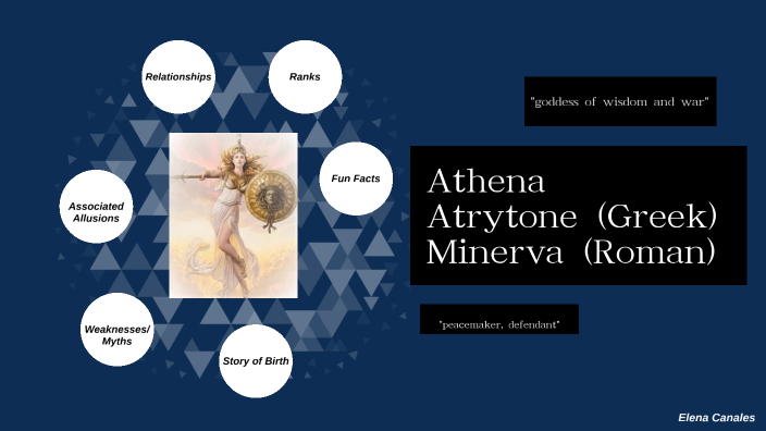 Athena- Greek Goddess Project by Elena Canales on Prezi