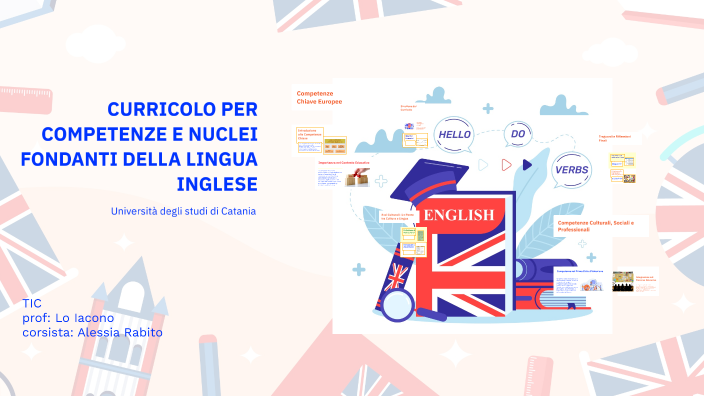 CURRICOLO PER COMPETENZE E NUCLEI FONDANTI DELLA LINGUA INGLESE by ...