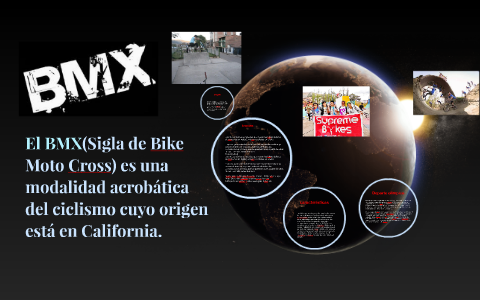 El BMX (Sigla de Bike Moto Cross) es una modalidad acrobátic by ...