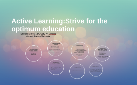 Paradigm of Active Learning: Constructivism and post-positiv by on Prezi