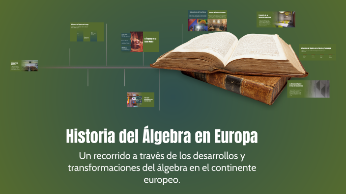 Historia del Álgebra en Europa by Isabel Cifuentes on Prezi