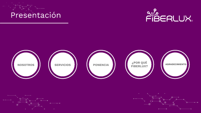 WEBINAR FIBERLUX by Fiberlux Perú on Prezi