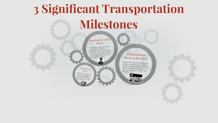 3 Significant Transportation Milestones by hayden detemple on Prezi