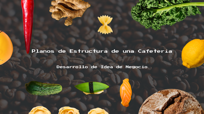 Planos de Estructura de una Cafetería by Melany Abigail Estacio Piedra ...