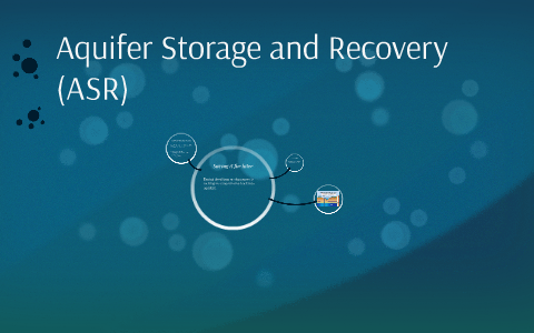 Aquifer Storage and Recovery (ASR) by Kara Loree on Prezi