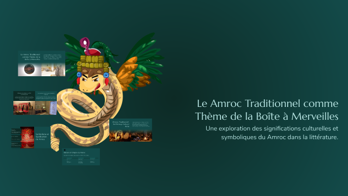 Le Amroc Traditionnel comme Thème de la Boîte à Merveilles by douae ...