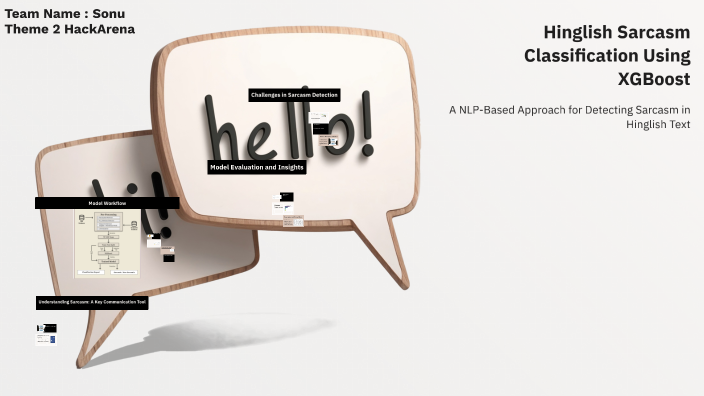 Hinglish Sarcasm Classification Using XGBoost by Sonu Kumar on Prezi