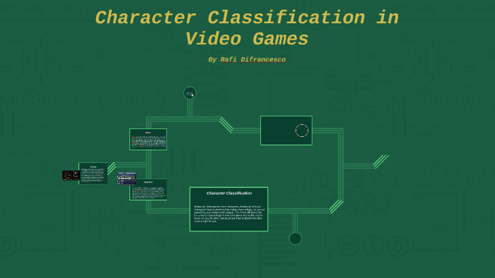 Character Classification in Video Games by Rafael DiFrancesco on Prezi